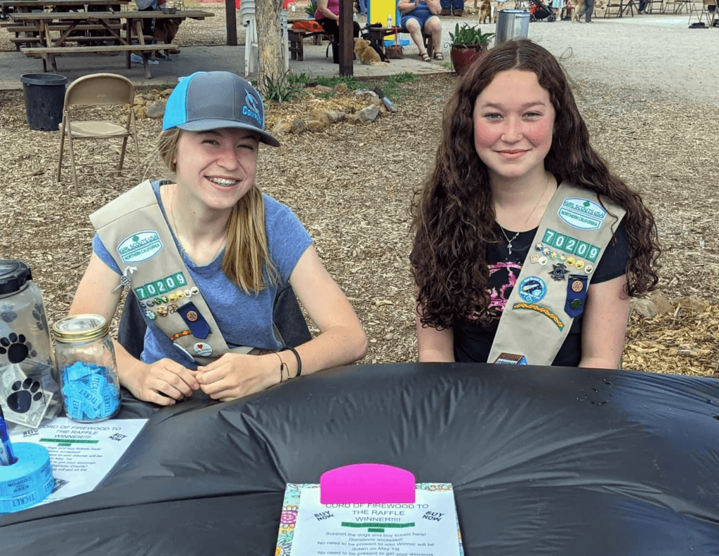 Girl Scouts Raise $1,007 for Rescue Ranch! - Rescue Ranch Inc.