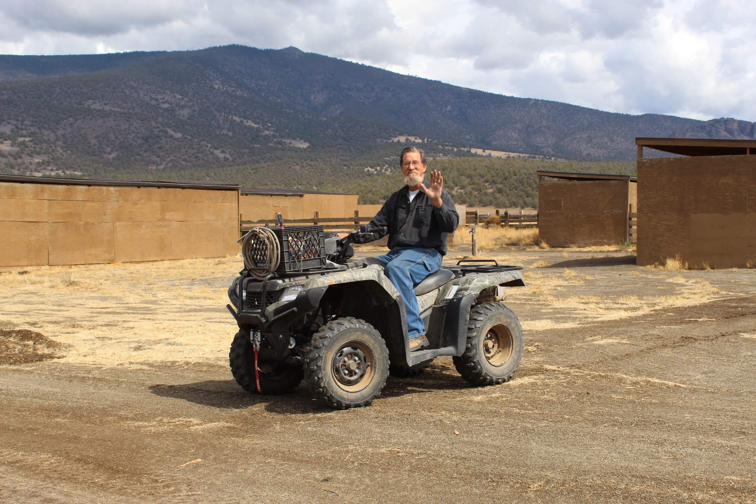 Sanctuary_John on ATV - Rescue Ranch Inc.