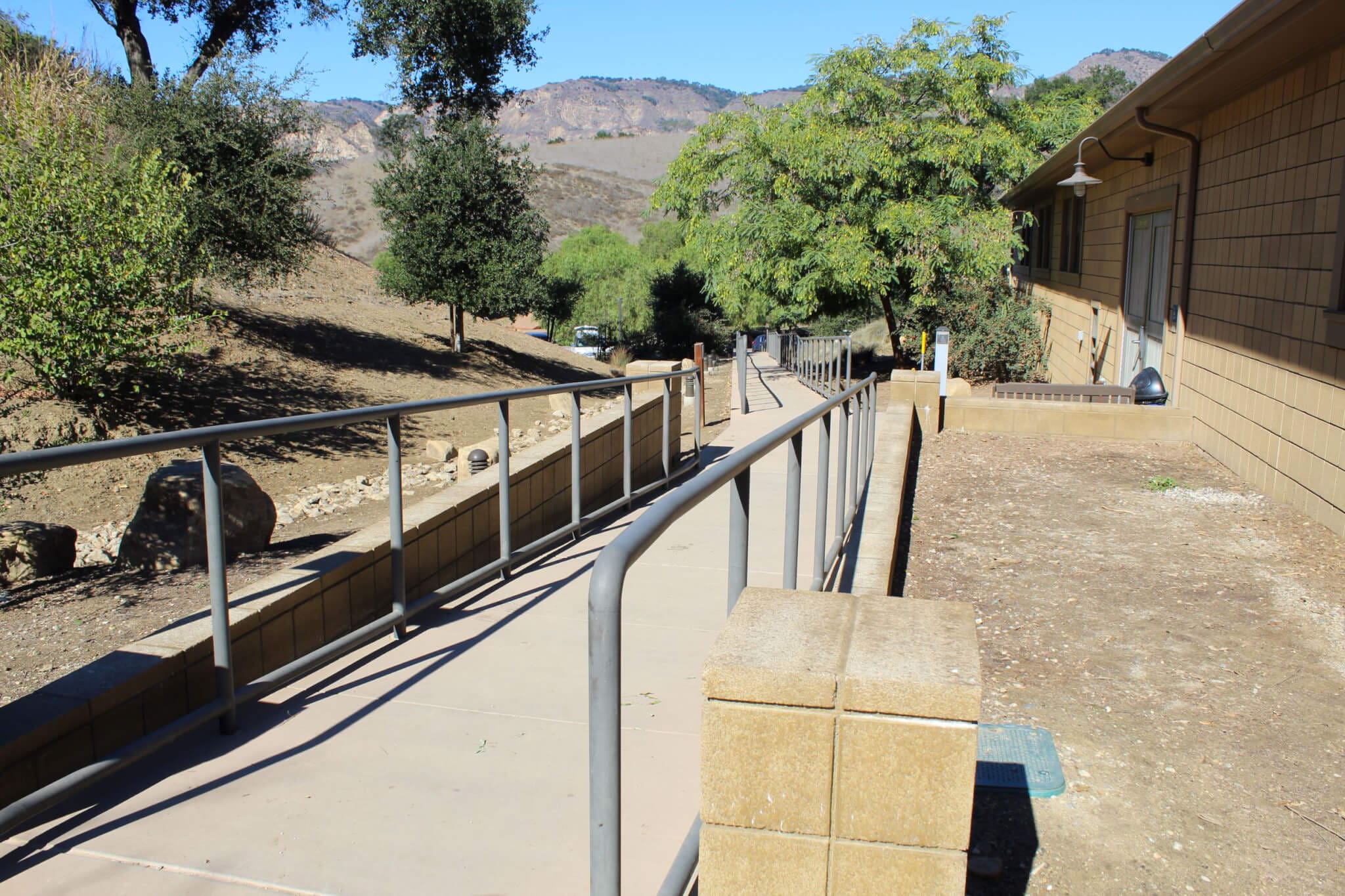 training center outdoor ramp - Rescue Ranch Inc.