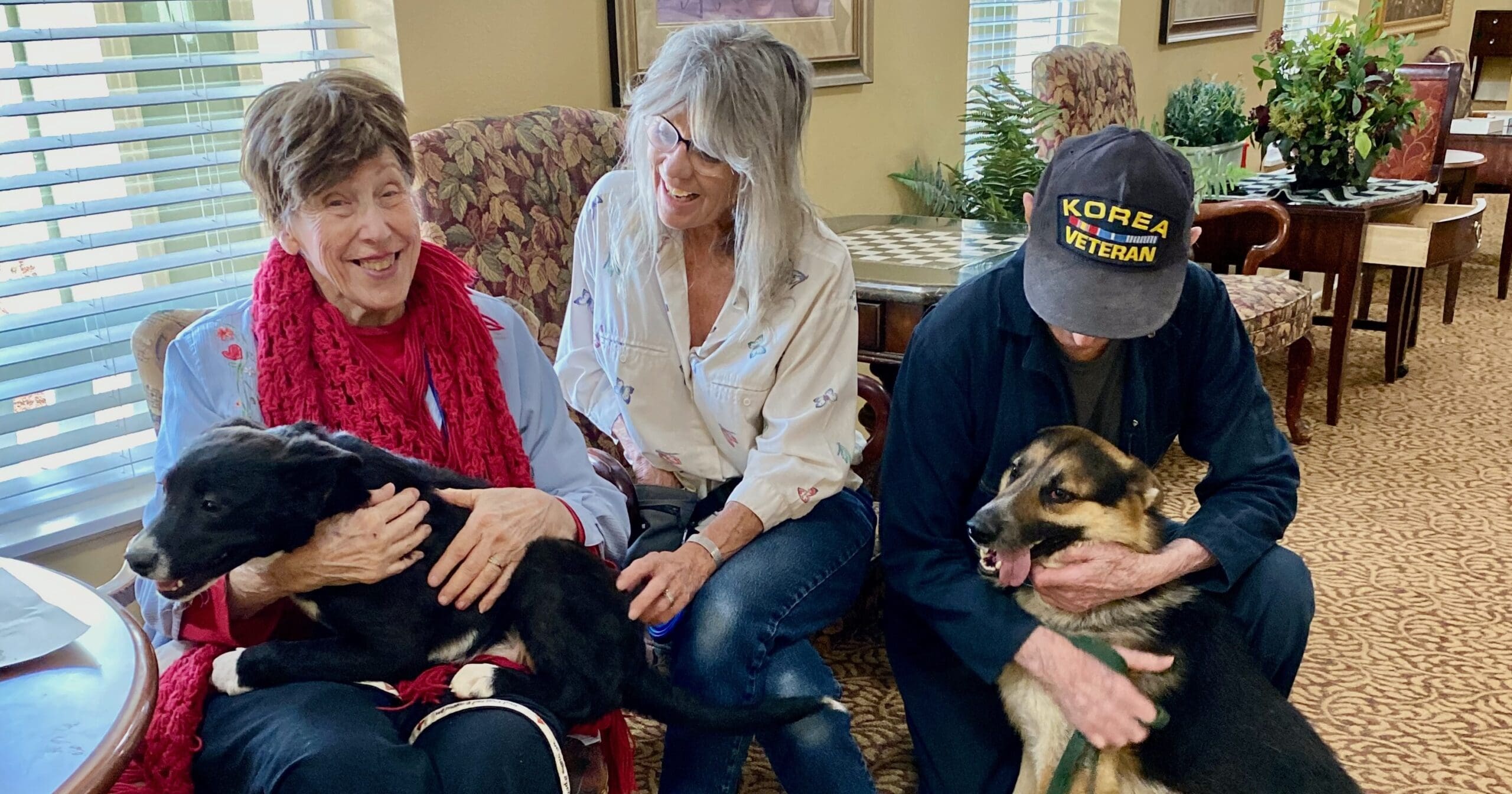 Pet Therapy With Rescue Ranch Pups Brings Joy to Senior Living - Rescue ...